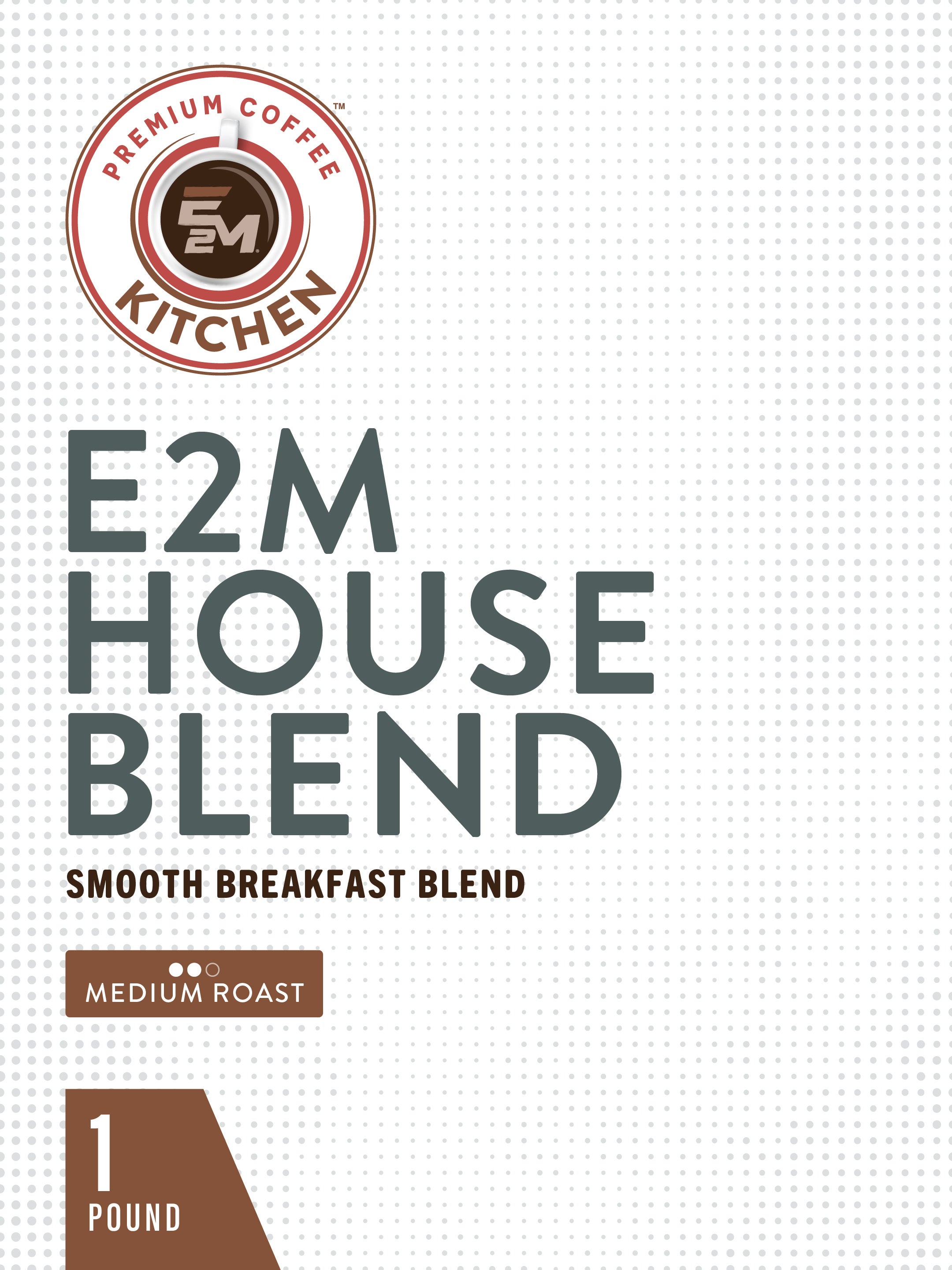 E2M House Blend - E2M Kitchen - 1lb Bag | Charleston Coffee Exchange